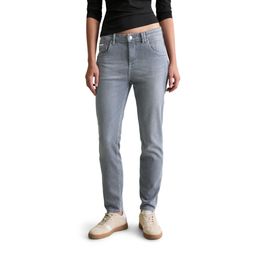Marc O'Polo Damen 5-Pocket-Jeans "aus grauem Stretch-Denim", grau, Gr. 28, MARC O'POLO DENIM, unifarben, Obermaterial: 98% Baumwolle, 2% Elasthan, Jeans