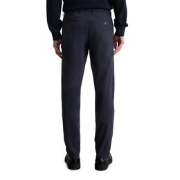 Marc O'Polo MARC O'POLO Herren Chinohose "Osby"schwarz navy, Gr. 30, unifarben, Twill, Obermaterial: 97% Baumwolle, 3% Elasthan, Hosen, tapered Fit, Bio-Baumwolle