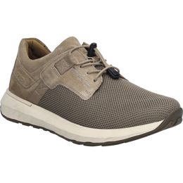 Josef Seibel Herren Sneaker "Cameron 12, sand", Gr. 46, beige, Obermaterial: 80% Rindsleder Leather cow. 20% Textilmaterial TEXMAT., Schuhe