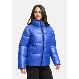 Marikoo Damen Winterjacke "Hazalee"galaxy blau, Gr. M, Obermaterial: 100% Polyester; Futter: 100% Polyester; Wattierung: 100% Polyester; &Auml;rmelfutter: