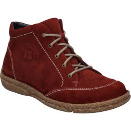 Josef Seibel Damen Stiefelette "Neele 01, rot", Gr. 36, rot, Obermaterial: 100% Rindsleder Leather cow., Schuhe