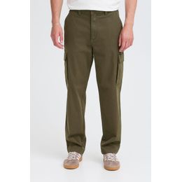 Cargohose Blend "BHNatan", Herren, Gr. 32, L&auml;nge 36, gr&uuml;n (forest night), Twill, 98% Baumwolle, 2% Elasthan, unifarben, Basic, weit normal, Hosen Cargohose, Moderne Cargohose mit Taschen