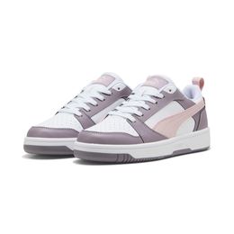Puma Damen Sneaker "REBOUND V6 LOW", Gr. 38wei&szlig;, mauve, Synthetik, Schuhe