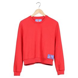 Calvin Klein Jeans Sweater Damen Gr&ouml;&szlig;e M Second Hand rot