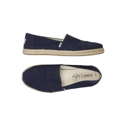 Toms Shoes TOMS Halbschuh Damen Gr&ouml;&szlig;e 38 Second Hand marine