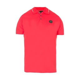 Le Temps Des Cerises Poloshirt 'Aron' Herren Gr&ouml;&szlig;e XXXL rot / schwarz / wei&szlig;