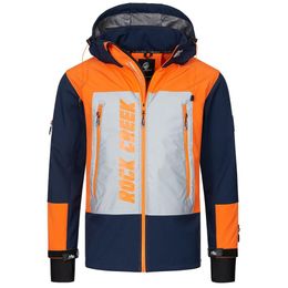 Rock Creek Performance Jacket male Blue, Orange size 5XL