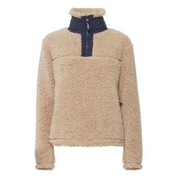 oxmo Pullover Damen Gr&ouml;&szlig;e L beige / navy