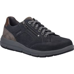 Josef Seibel Herren Schn&uuml;rschuh "Giuseppe 08, indigo-kombi", Gr. 42, blau, Obermaterial: 100% Rindsleder Leather cow., Schuhe