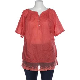 sheego Bluse Damen Gr&ouml;&szlig;e 4XL Second Hand rot