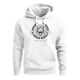 Neverless Sweatshirt 'Academic Tiger' male White size S