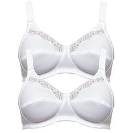 SuSa Bra 'Cotton' female White size 75