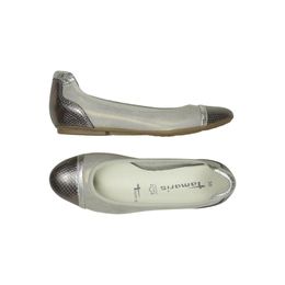 Tamaris Ballerina Damen Gr&ouml;&szlig;e 36 Second Hand silber