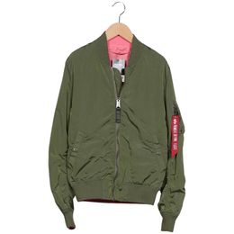 Alpha Industries Jacke Damen Gr&ouml;&szlig;e M Second Hand gr&uuml;n