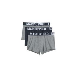 Marc O'Polo MARC O'POLO Herren Trunk "Essentials", Gr. XXL, blau, Single Jersey, Obermaterial: 95% Baumwolle, 5% Elasthan, meliert, unifarben, Unterhosen, mit
