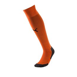 Puma Stutzen 'Team Liga' Herren Gr&ouml;&szlig;e 39/42 orange / schwarz