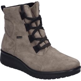 Josef Seibel Damen Stiefelette "Calais 08, taupe", Gr. 37, grau, Obermaterial: 100% Textilmaterial TEXMAT., Schuhe