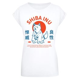 F4NT4STIC Shirt 'Japanischer Shiba Inu Hund' female White size XXXL