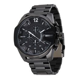 Diesel Analog Watch 'Mega Chief' male Black size One Size