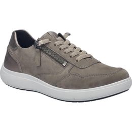 Josef Seibel Damen Sneaker "Megan 09, taupe", Gr. 40, grau, Obermaterial: 100% Rindsleder Leather cow., Schuhe