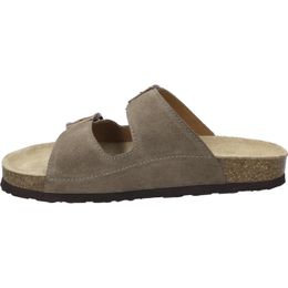 Josef Seibel Damen Sandale "Hermine 06, taupe", Gr. 43, grau, Obermaterial: 100% Rindsleder Leather cow., Schuhe