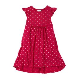 Petite Fleur Kids Kleid M&auml;dchen Gr&ouml;&szlig;e 92 rot / wei&szlig;