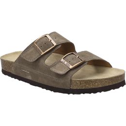 Josef Seibel Damen Sandale "Hermine 06, taupe", Gr. 40, grau, Obermaterial: 100% Rindsleder Leather cow., Schuhe