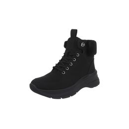 Ital-Design Lace-Up Ankle Boots female Black size 41