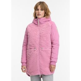 Ragwear Between-Season Jacket female Pink size XXL