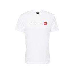 The North Face T-Shirt 'Never Stop Exploring' Herren Gr&ouml;&szlig;e M rot / schwarz / wei&szlig;