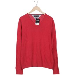 Tommy Hilfiger Pullover Herren Gr&ouml;&szlig;e XL Second Hand rot