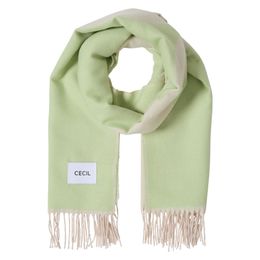 Cecil Scarf female Beige, Green size Onesize