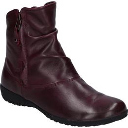 Josef Seibel Damen Stiefelette "Naly 24, amarena", Gr. 40, rot, Obermaterial: 100% Rindsleder Leather cow., Schuhe