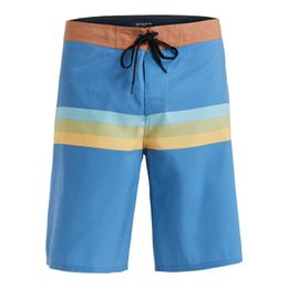 Boardshorts Quiksilver "Everyday Straight 20", Herren, Gr. 38(XXL), blau (coronet blau retro stripe), Obermaterial: 100% Microfaser;, Hosen