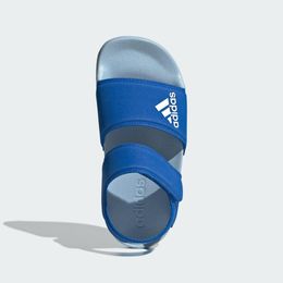 adidas Performance Strandschuh 'Adilette' Jungen Gr&ouml;&szlig;e 33 blau / wei&szlig;