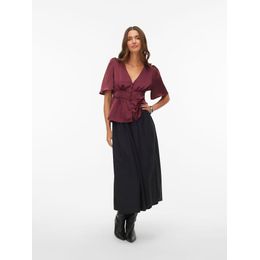 V&eacute;ro Moda VERO MODA Bluse 'VMAndrea' Damen Gr&ouml;&szlig;e S burgunder