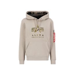 Alpha Industries Sweatshirt 'Camo TPU' male Beige size XL