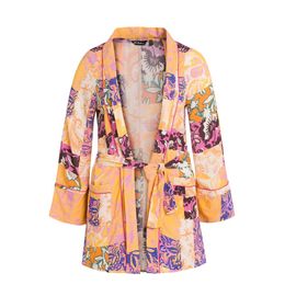 Ulla Popken Kimono female Orange size 42-44