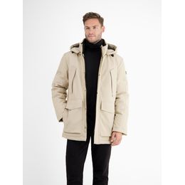 Lerros Herren Parka "Lerros Gef&uuml;tterter Winter-Parka mit Funktionen", beige, Gr. XL, 100% Polyester, Jacken, Wasser- und windabweisend, atmungsaktiv