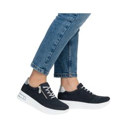 Rieker Damen Sneaker "Rieker Sneaker Synthetik", Gr. 42pazifik, Synthetik, Schuhe