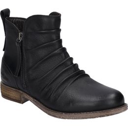 Josef Seibel Damen Stiefelette "Sienna 38, schwarz", Gr. 38, schwarz, Obermaterial: 100% Rindsleder Leather cow., Schuhe