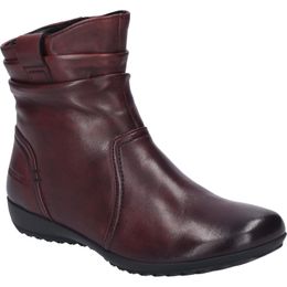 Josef Seibel Damen Stiefelette "Naly 63, amarena", Gr. 40, rot, Obermaterial: 100% Rindsleder Leather cow., Schuhe