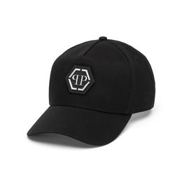 Philipp Plein Cap male Black size One Size
