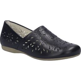 Josef Seibel Damen Slipper "Fiona 74, schwarz", Gr. 39, schwarz, Obermaterial: 100% Rindsleder Leather cow., Schuhe