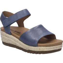 Josef Seibel Damen Sandale "Miranda 02, shark", Gr. 39, grau, Obermaterial: 100% Rindsleder Leather cow., Schuhe