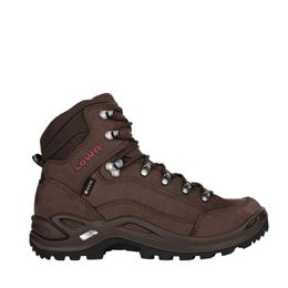 Lowa Damen Wanderschuh "RENEGADE GORE-TEX MID WS", Gr. 41, braun, Leder, Schuhe, wasserdicht
