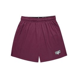 Bucketz Shorts Herren Gr&ouml;&szlig;e 38 burgunder / wei&szlig;