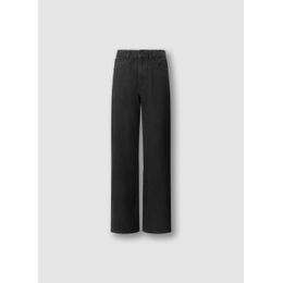 Pepe Jeans Damen Straight-Jeans "STRAIGHT JEANS UHW LEXA"tiefblau, Gr. 30, unifarben, Denim/Jeans, Obermaterial: 100% Baumwolle, Jeans, High Waist