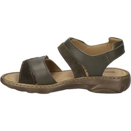 Josef Seibel Damen Sandale "Debra, moos", Gr. 40, gr&uuml;n, Obermaterial: 100% Rindsleder Leather cow., Schuhe