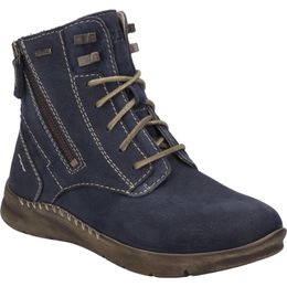 Josef Seibel Damen Stiefelette "Conny 55, ocean", Gr. 37, blau, Obermaterial: 100% Rindsleder Leather cow., Schuhe